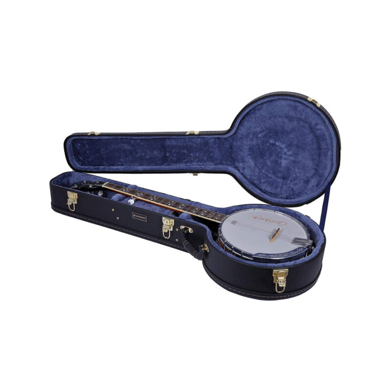 CROSSROCK 5-String Resonator Banjo Wooden Case - Banjo.com